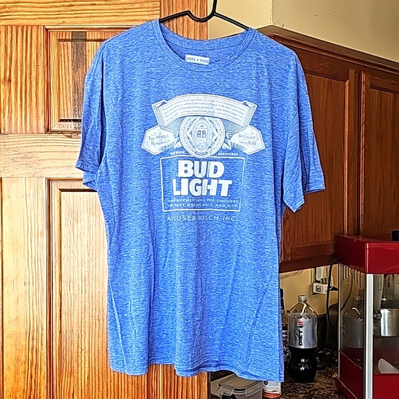 state of mine | Shirts | Mens Blue Bud Light Tshirt | Poshmark